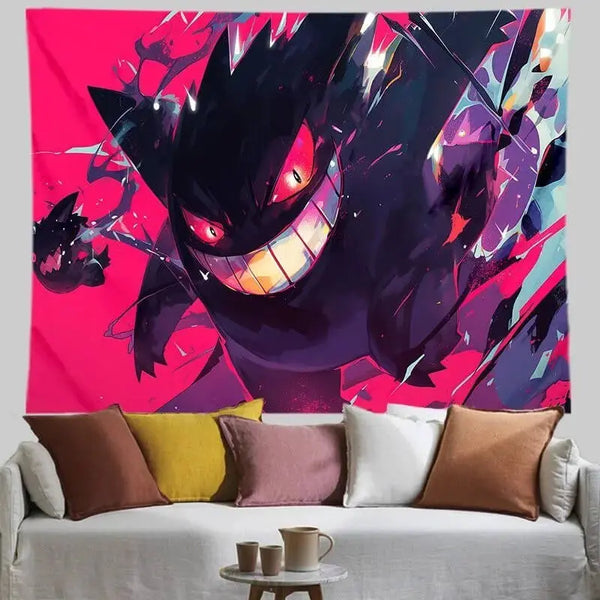 3D Gengar Pokemon Wall Hanging - Zirconic - Zirconic
