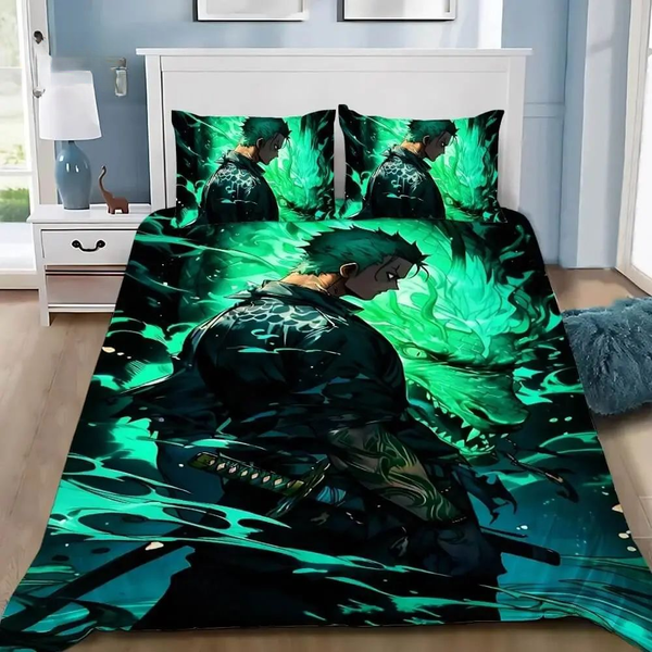 Anime One Piece Zoro Doona Cover - Zirconic - Zirconic