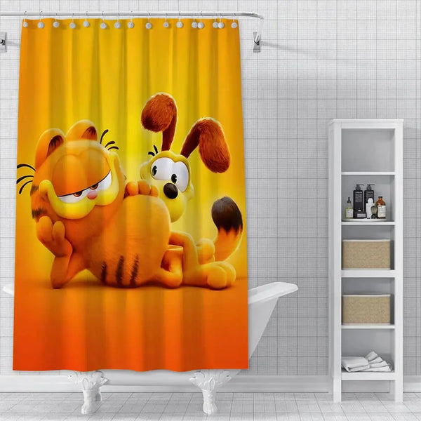 Garfield Shower Curtain - Zirconic - Zirconic