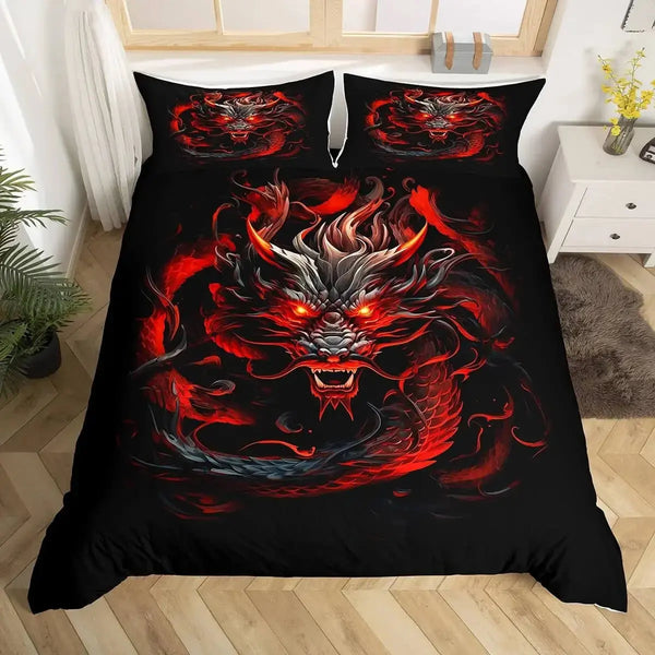 Magic Flying Dragon Doona Cover - Zirconic - Zirconic