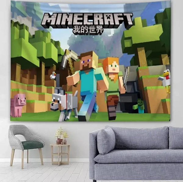 Minecraft Wall Tapestry - Zirconic - Zirconic