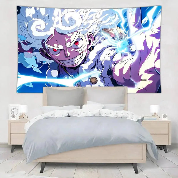 Monkey D Luffy Wall Art - One Piece Anime Tapestry | Zirconic - Zirconic