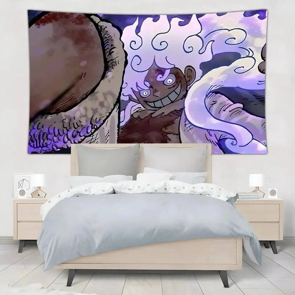 Monkey D Luffy Wall Hanging - One Piece Luffy Tapestry | Zirconic ...