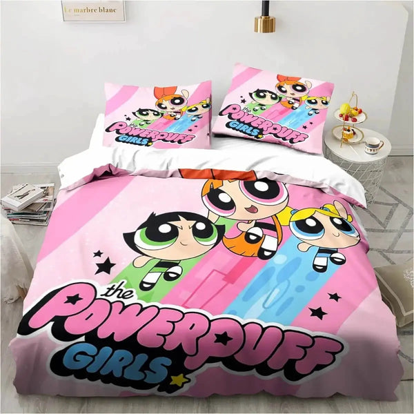Powerpuff Girls Cartoon Doona Cover - Zirconic - Zirconic