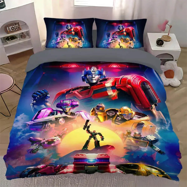 Transformer Cartoon Doona Cover - Zirconic - Zirconic